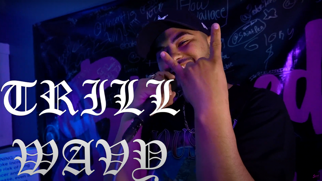 Trill Wavy "Coming out hard" LIVE – Trill Art Factory