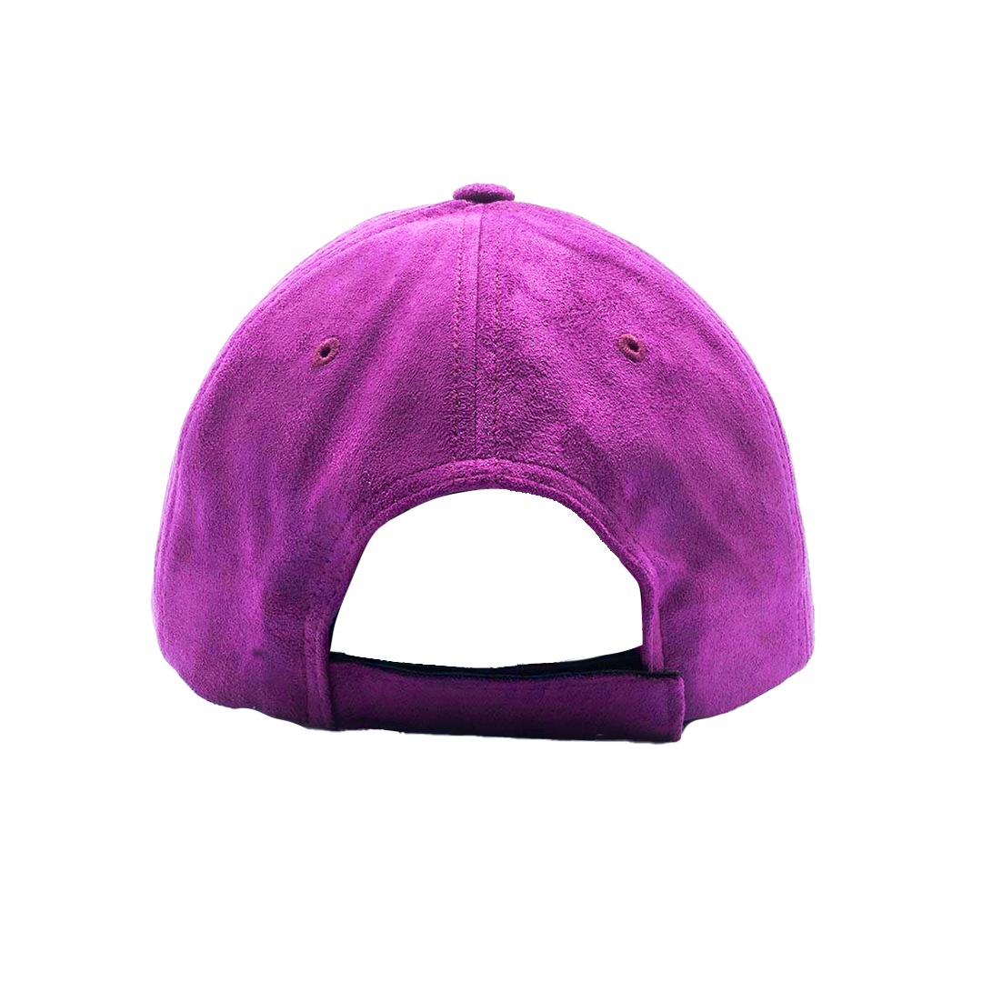 TAF Script - Suede Dad Hat Purple – Trill Art Factory