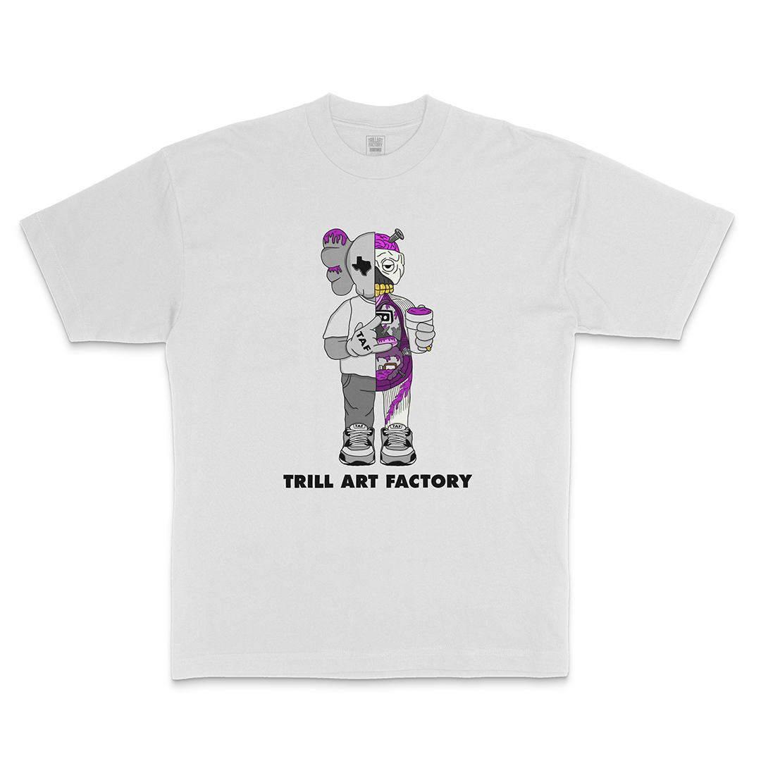 Throwed Companion© Premium - White – Trill Art Factory